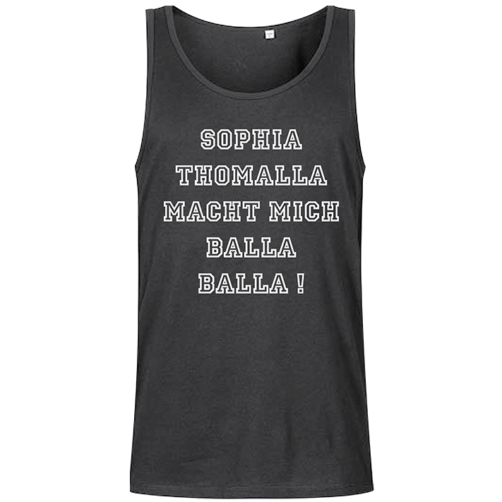 Tank-Top "Sophia Thomalla" schwarz – Calvin Kleinen